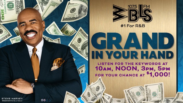 Put A Grand In Your Hand With WBLS!!
