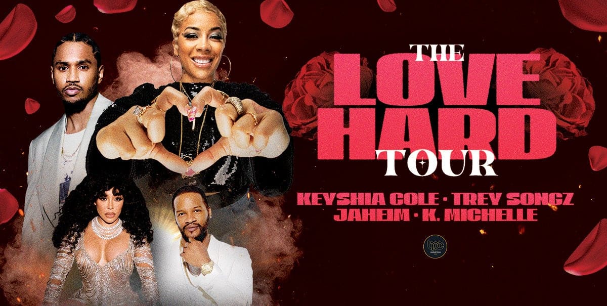 Keyshia Cole, Trey Songz, Jaheim & K.Michelle Announce 'The Love Hard ...