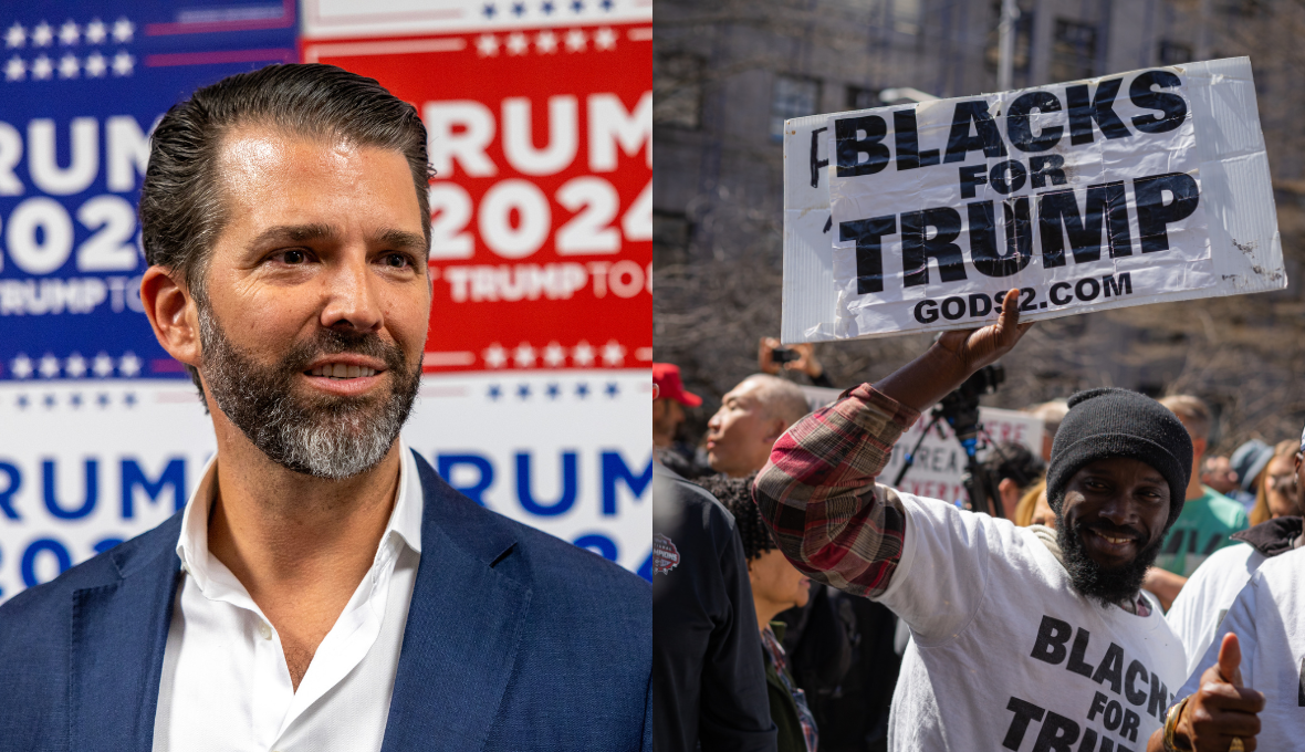 Donald Trump Jr. Says Several Black Men See Him As Their 'Hero' - WBLS