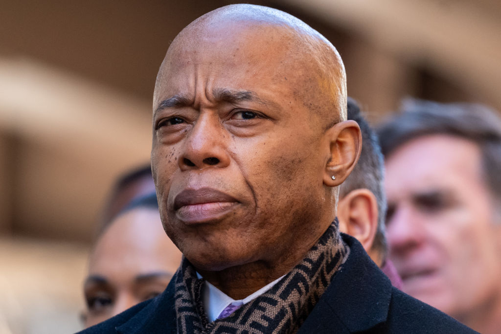 Mayor Eric Adams Gets Baptized in Jail
