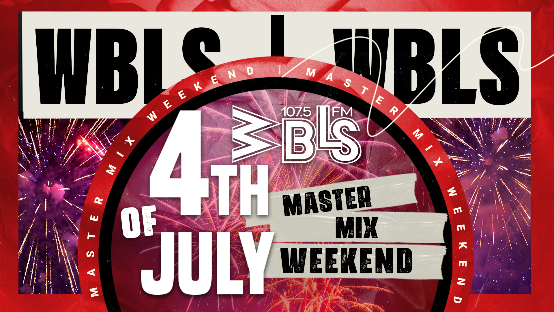 WBLS 4th of July MASTERMIX WEEKEND LINEUP - WBLS