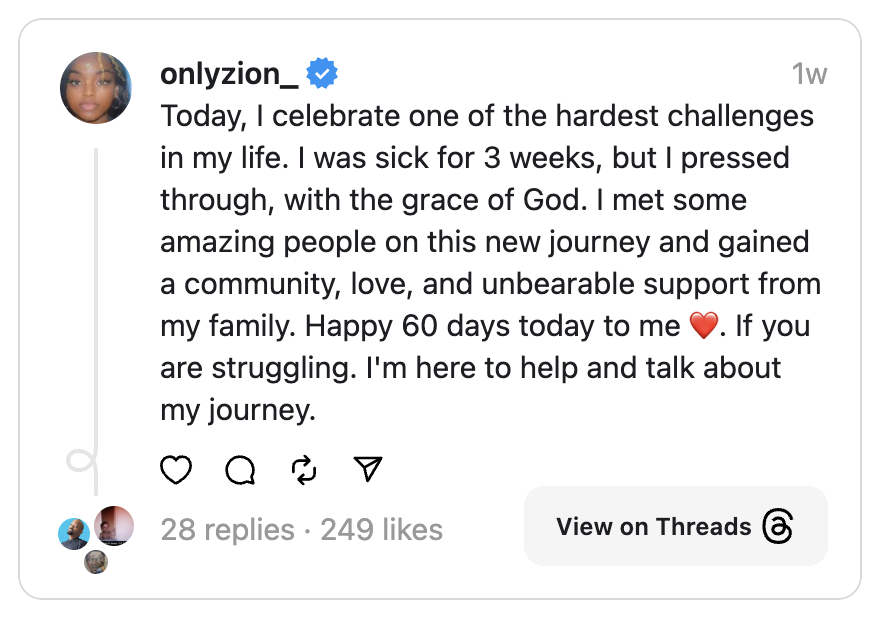 Fantasia’s Daughter Zion Quari Celebrates 60 Days Of Sobriety - WBLS
