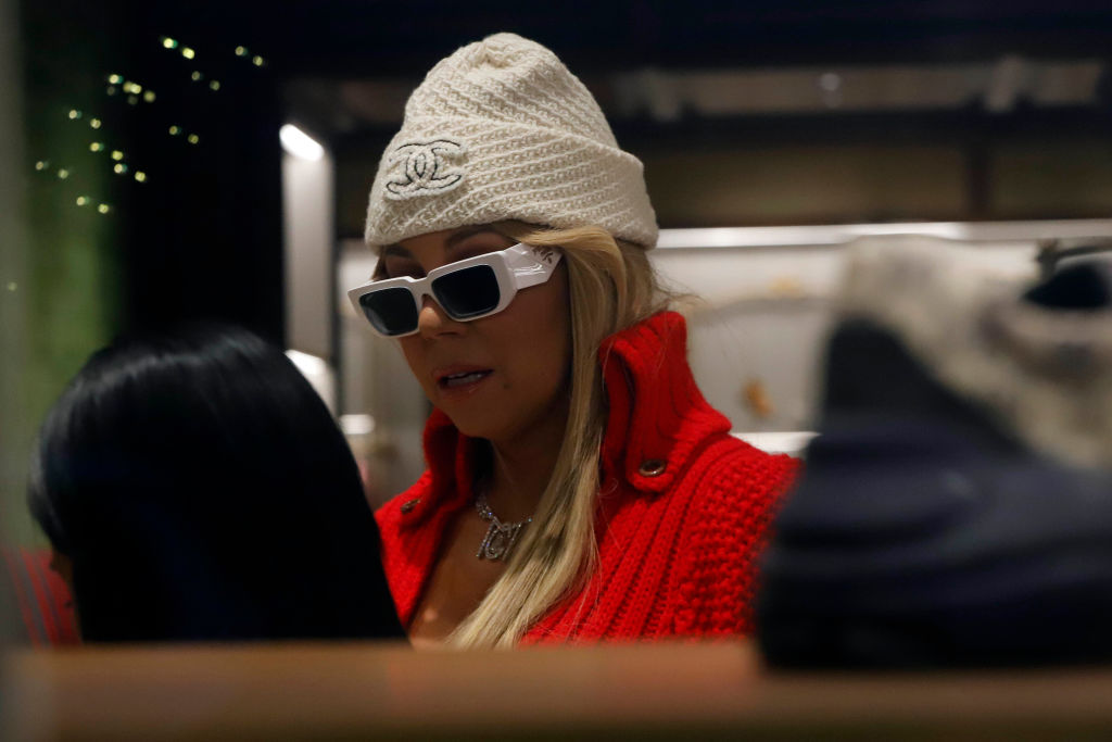 Mariah Carey and Anderson .Paak Spotted Leaving Second Dinner Date - WBLS