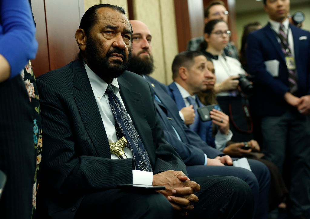 Rep. Al Green Removed from Chambers for Protesting During Trump Speech ...