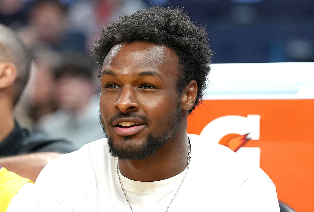 Bronny James Celebrates 1-Year Anniversary with Girlfriend - WBLS