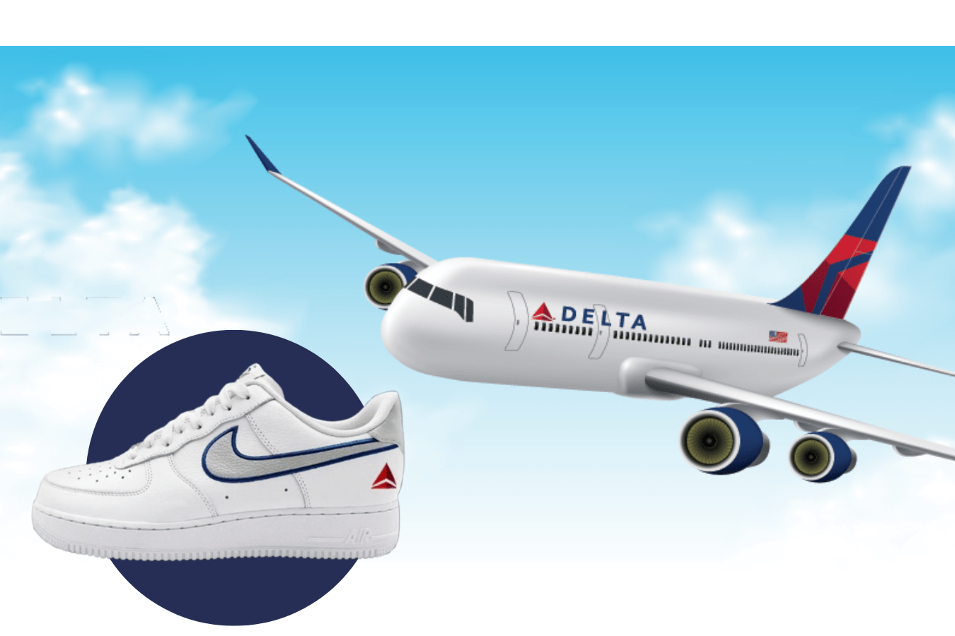 Delta Celebrates 100 Years With Exclusive Nike Air Force 1s Release - WBLS