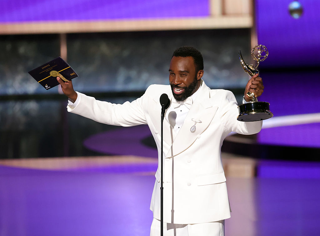 Tramell Tillman Becomes First Black Man To Win Outstanding Supporting ...