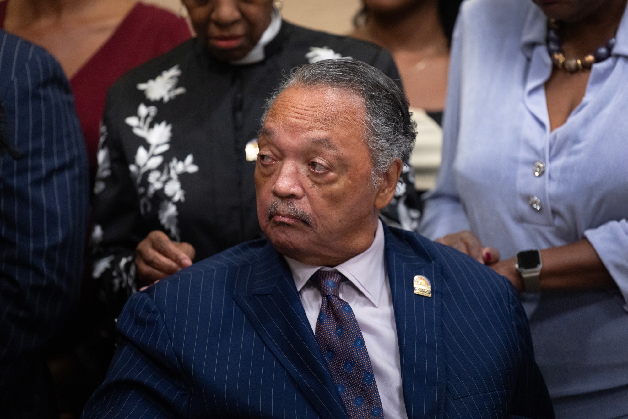 Rev. Jesse Jackson Is In Stable Condition Despite Life Support Reports ...