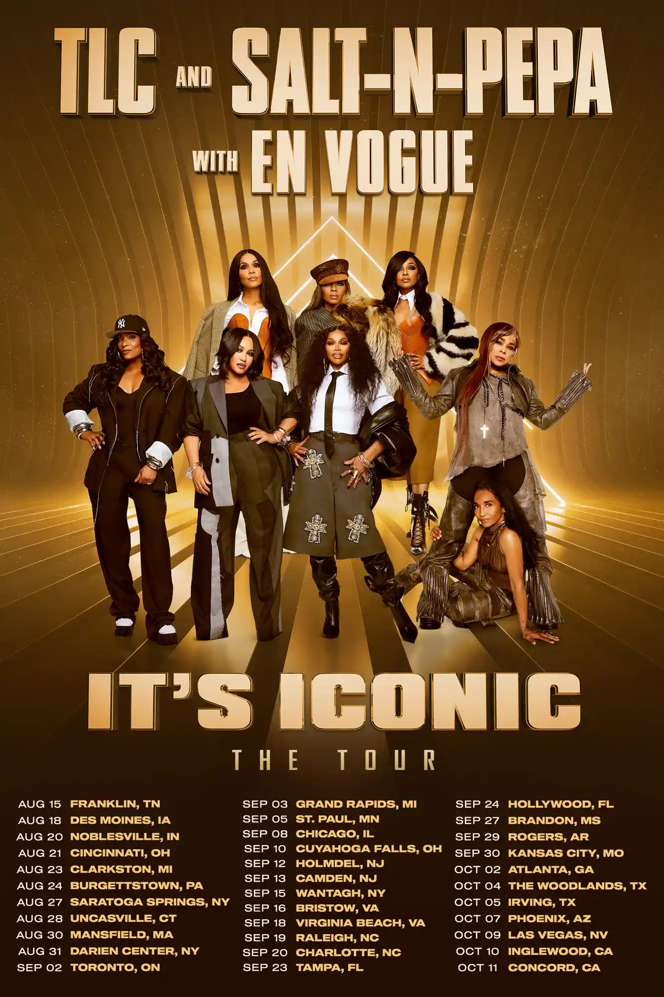 TLC and Salt-N-Pepa Announce Tour, Joined By En-Vogue - WBLS